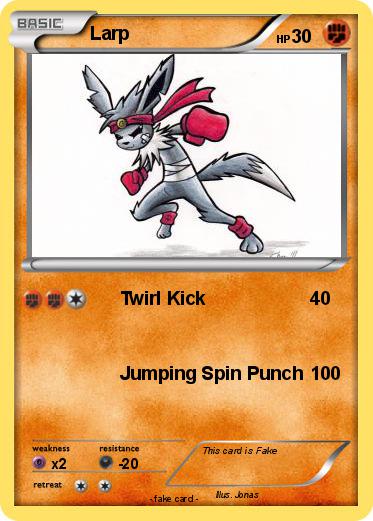 Pokémon Larp - Twirl Kick - My Pokemon Card