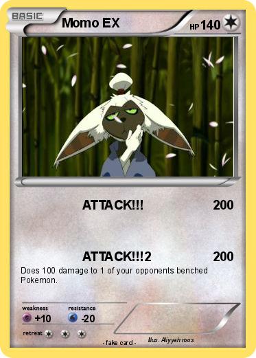Pokémon Momo EX 8 8 - ATTACK!!! - My Pokemon Card