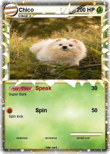 Pokémon Chico 88 88 - Speak - My Pokemon Card