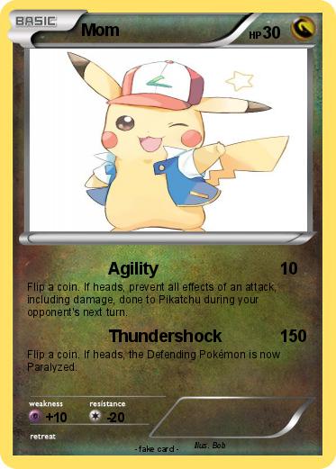 Pokémon Mom 807 807 - Agility - My Pokemon Card