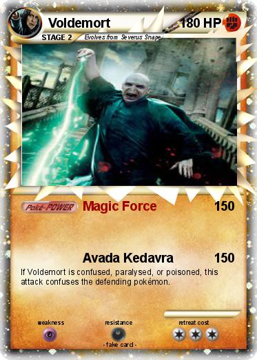 Pokémon Voldemort 586 586 - Magic Force - My Pokemon Card