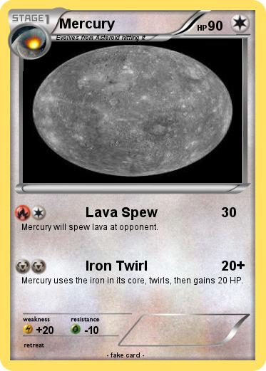 Pokémon Mercury 111 111 - Lava Spew - My Pokemon Card