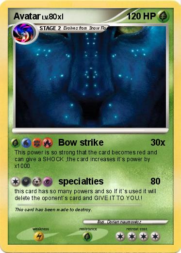 Pokémon Avatar 140 140 - Bow strike - My Pokemon Card