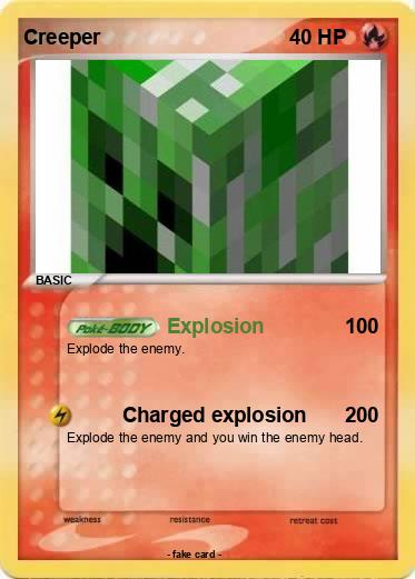 Pokémon Creeper 7160 7160 - Explosion - My Pokemon Card