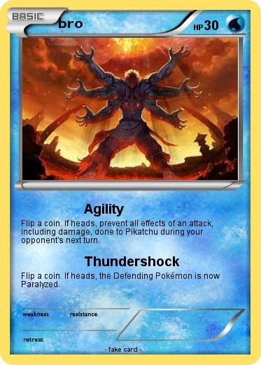 Pokémon bro 181 181 - Agility - My Pokemon Card