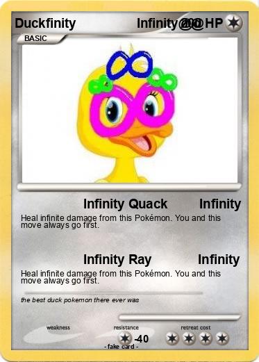 Pokémon Duckfinity Infinity - Infinity Quack Infinity - My Pokemon Card