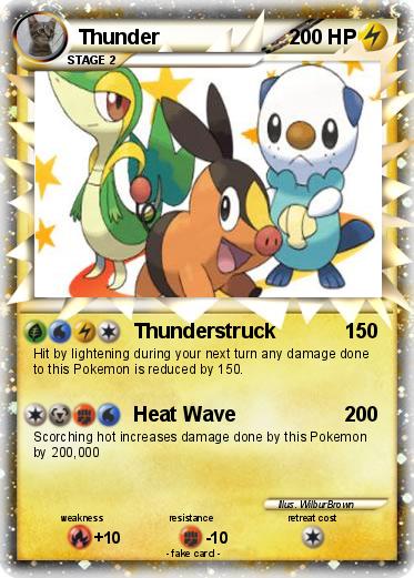Pokémon Thunder 731 731 - Thunderstruck - My Pokemon Card