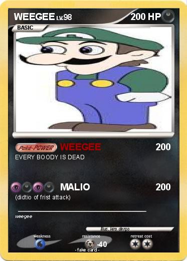 Pokémon WEEGEE 831 831 - WEEGEE - My Pokemon Card