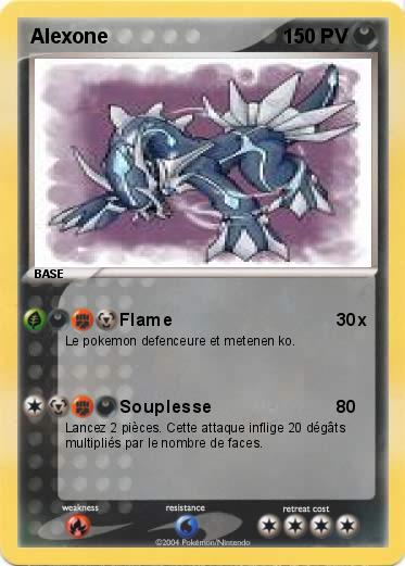 Pokémon Alexone - Flame - Ma carte Pokémon