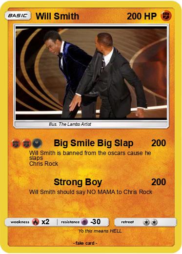 Pokémon Will Smith 141 141 - Big Smile Big Slap - My Pokemon Card
