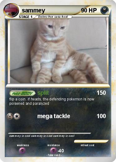 Pokémon sammey - split - My Pokemon Card