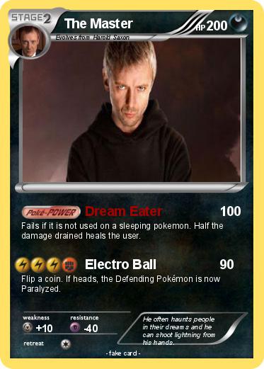 Pokémon The Master 92 92 - Dream Eater - My Pokemon Card