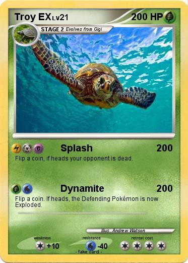 Pokémon Troy EX - Splash - My Pokemon Card