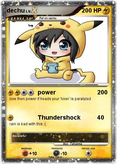 Pokémon dechu 4 4 - power - My Pokemon Card