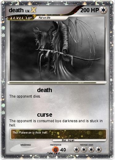 Pokémon death 1852 1852 - death - My Pokemon Card