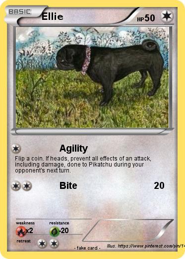 Pokémon Ellie 178 178 - Agility - My Pokemon Card