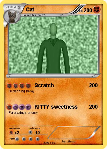 Pokémon Cat 2410 2410 - Scratch - My Pokemon Card