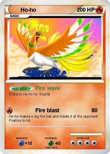 Pokémon Ho ho 227 227 - Fire wave - My Pokemon Card