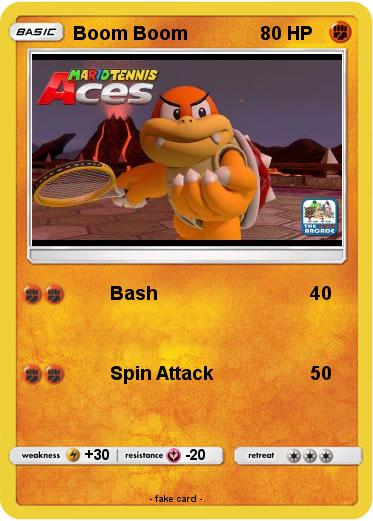 Pokémon Boom Boom 91 91 - Bash - My Pokemon Card