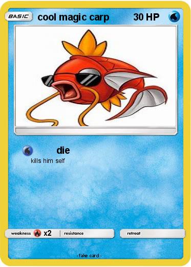 Pokémon cool magic carp - die - My Pokemon Card