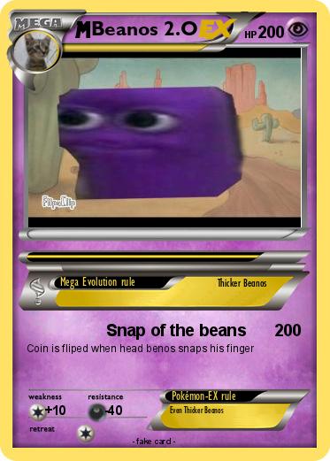 Pokémon Beanos 2 O - Snap of the beans - My Pokemon Card