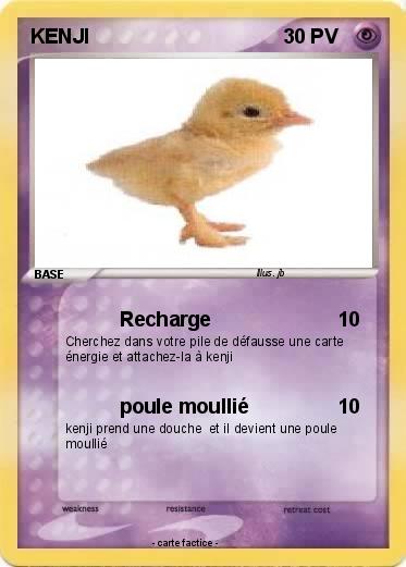 Pokémon KENJI 2 2 - Recharge - Ma carte Pokémon