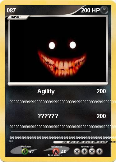 Pokémon 087 - Agility - My Pokemon Card
