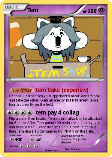 Pokémon Tem 7 7 - tem flake (expensiv) - My Pokemon Card