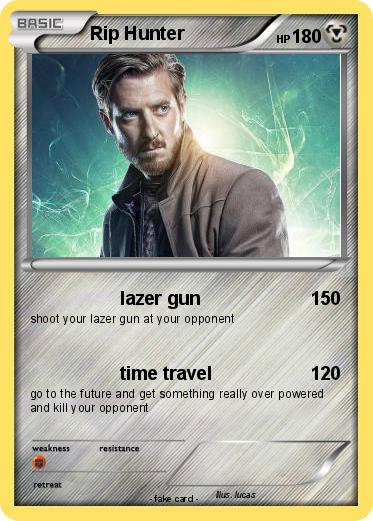 Pokémon Rip Hunter - lazer gun - My Pokemon Card
