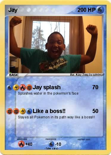 Pokémon Jay 793 793 - Jay splash - My Pokemon Card