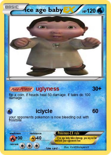 Pokémon ice age baby 17 17 - uglyness - My Pokemon Card