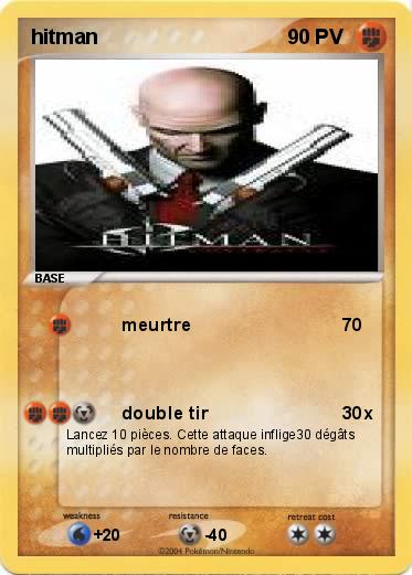 Pokémon hitman 3 3 - meurtre - Ma carte Pokémon