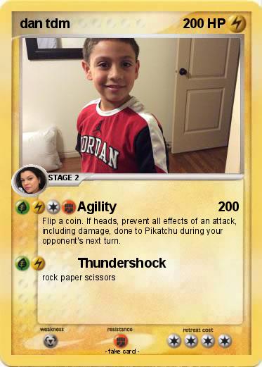 Pokémon dan tdm 64 64 - Agility - My Pokemon Card