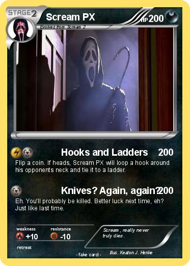 Pokémon Scream PX - Hooks and Ladders - My Pokemon Card