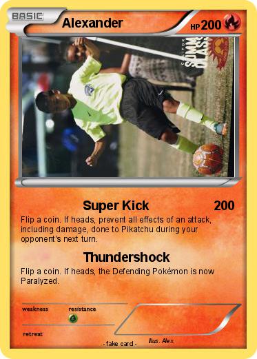 Pokémon Alexander 287 287 - Super Kick - My Pokemon Card