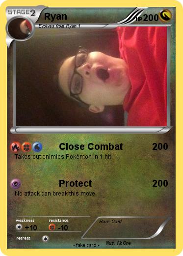 Pokémon Ryan 1193 1193 - Close Combat - My Pokemon Card