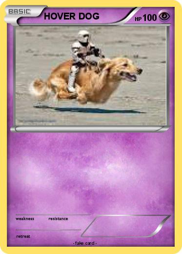 Pokémon HOVER DOG - My Pokemon Card