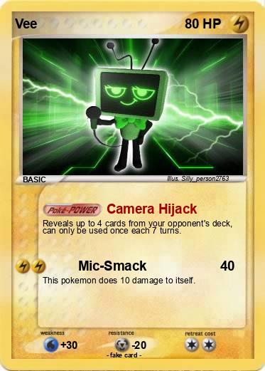 Pokémon Vee 16 16 - Camera Hijack - My Pokemon Card