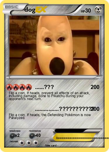 Pokémon dog 1983 1983 - ......??? - My Pokemon Card