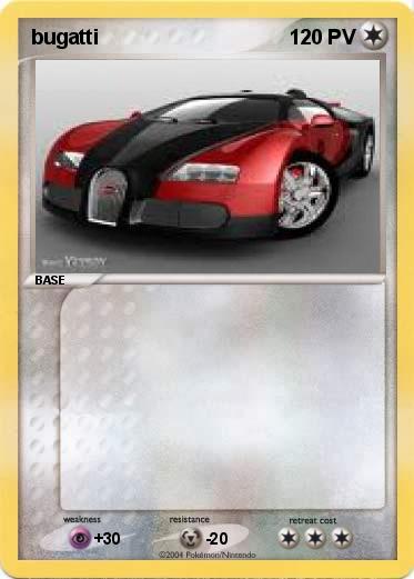 Pokémon bugatti 50 50 - Ma carte Pokémon