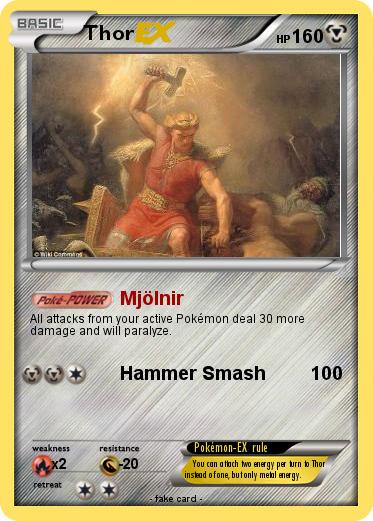 Pokémon Thor 853 853 - Mjölnir - My Pokemon Card