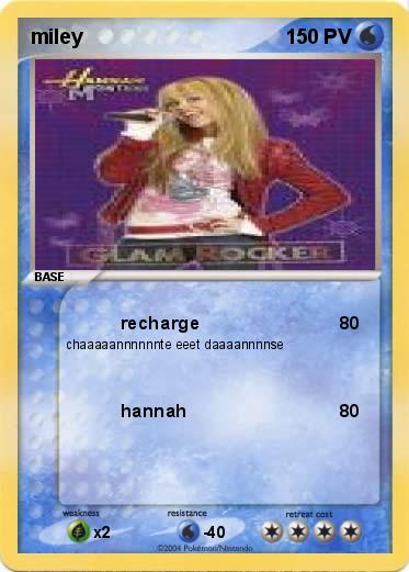 Pokémon miley 10 10 - recharge - Ma carte Pokémon