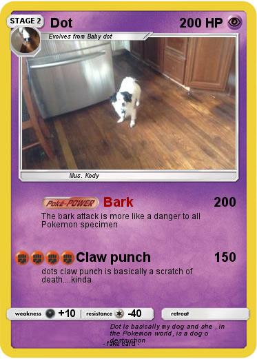 Pokémon Dot 85 85 - Bark - My Pokemon Card