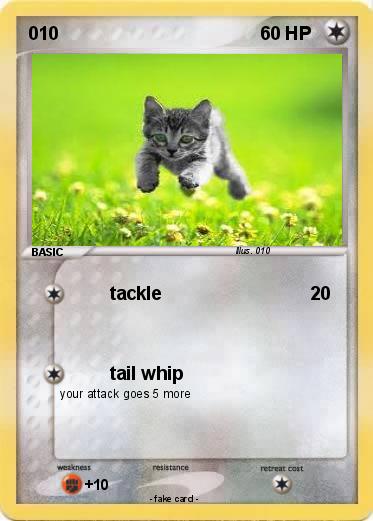 Pokémon 010 - tackle - My Pokemon Card