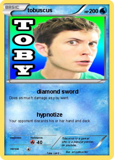 Pokémon tobuscus 443 443 - diamond sword - My Pokemon Card