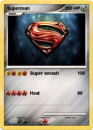 Pokémon Superman 488 488 - Super smash - My Pokemon Card