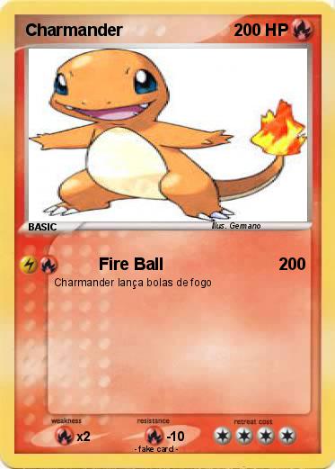 Pokémon Charmander 806 806 - Fire Ball - My Pokemon Card