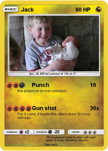 Pokémon Jack 2764 2764 - Punch - My Pokemon Card