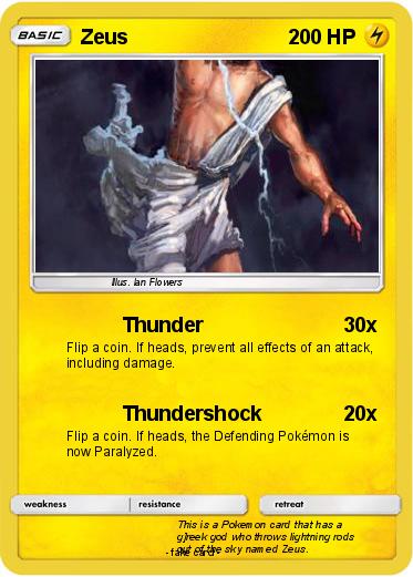 Pokémon Zeus 1839 1839 - Thunder - My Pokemon Card