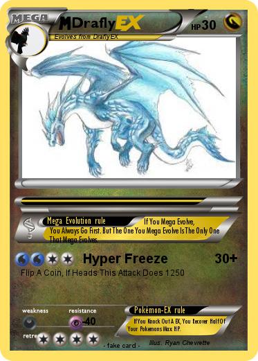 Pokémon Drafly 1 1 - Hyper Freeze - My Pokemon Card